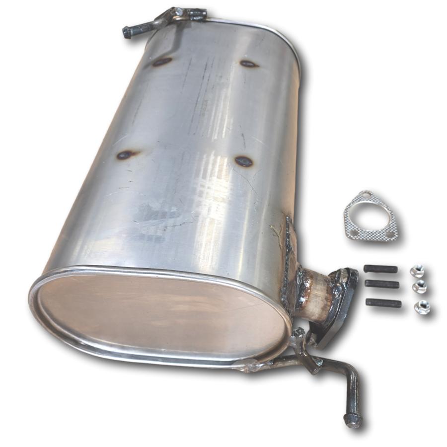 2014-2020 Mitsubishi Outlander 2.4L 4-Cylinder Muffler Assembly STAINL ...